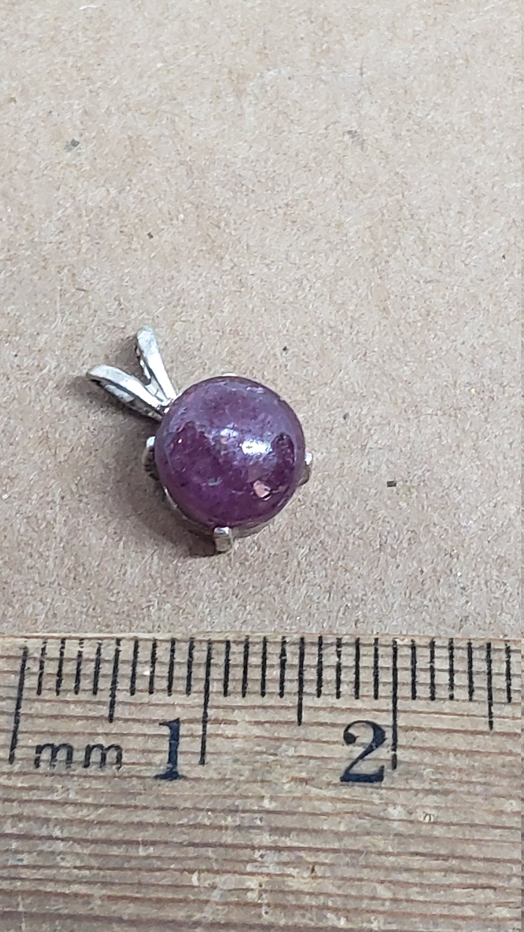 Madagascar Ruby Pendant - Adam's Minerals LLC