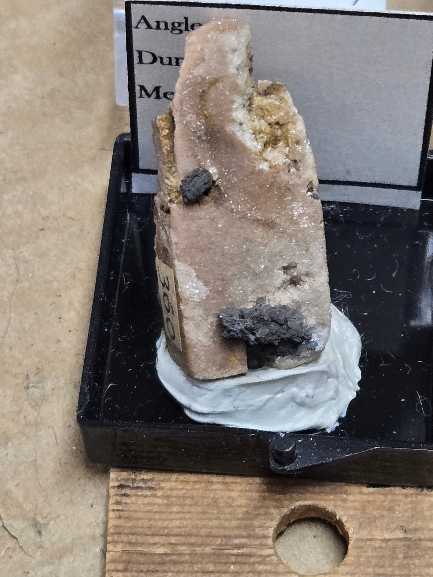 Anglesite crystal - Adam's Minerals LLC