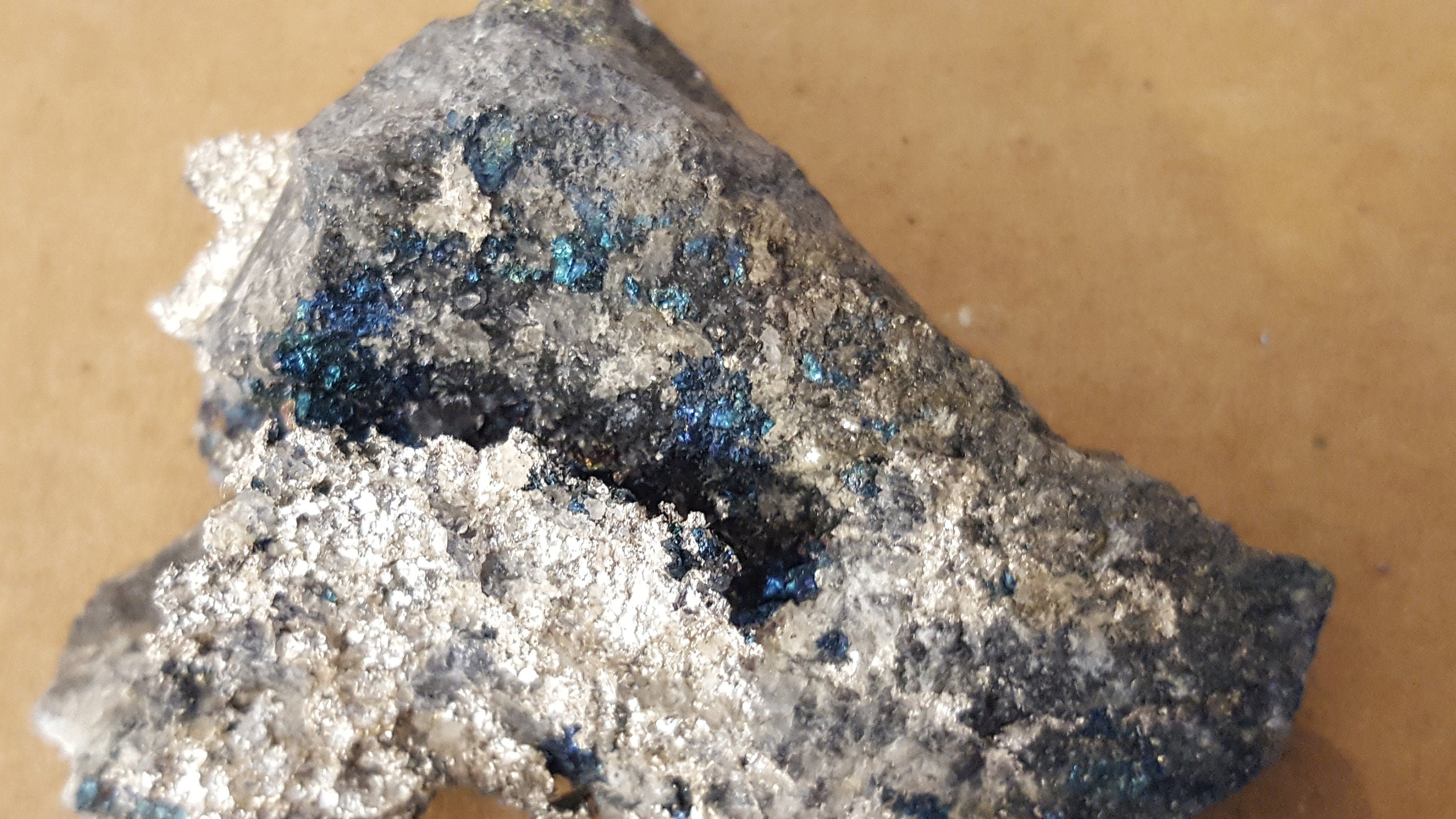 Bornite with Silver specimen - Adam's Minerals LLC
