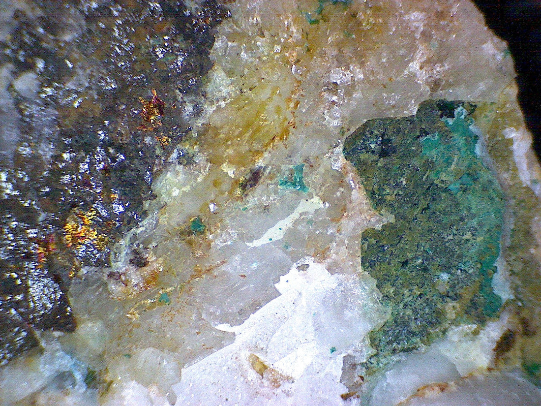 Cornwallite specimen - Adam's Minerals LLC