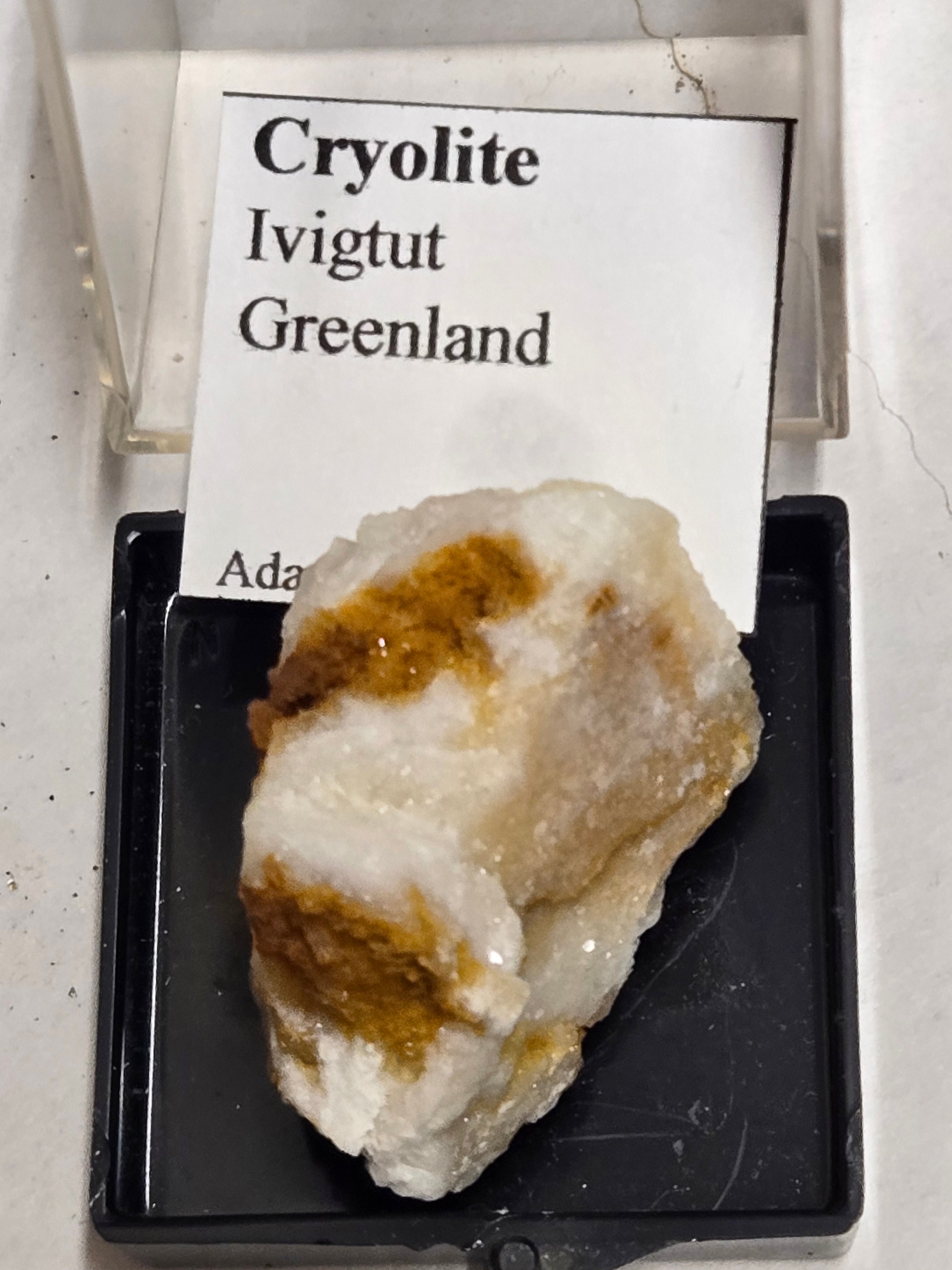 Cryolite - Adam's Minerals LLC