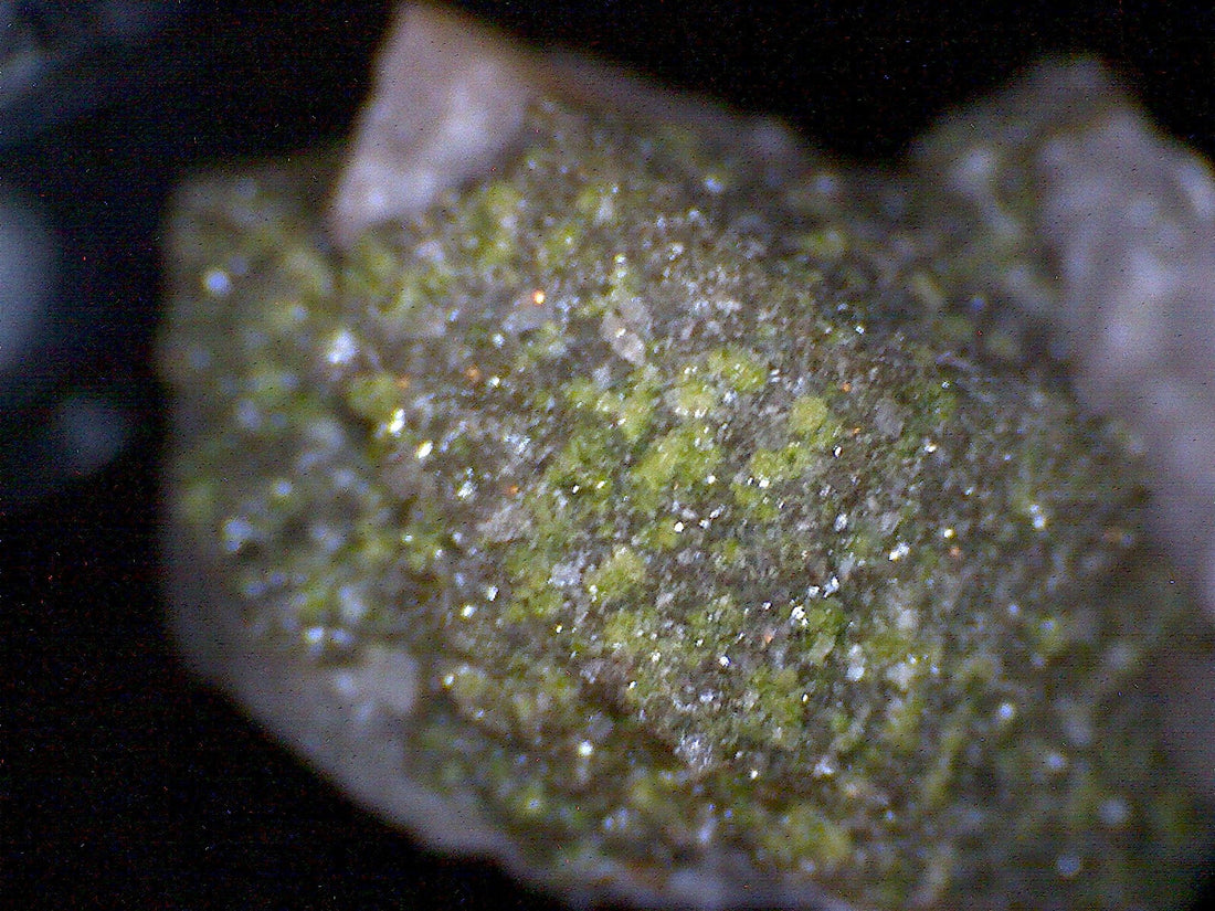 Duftite on Mottramite - Adam's Minerals LLC