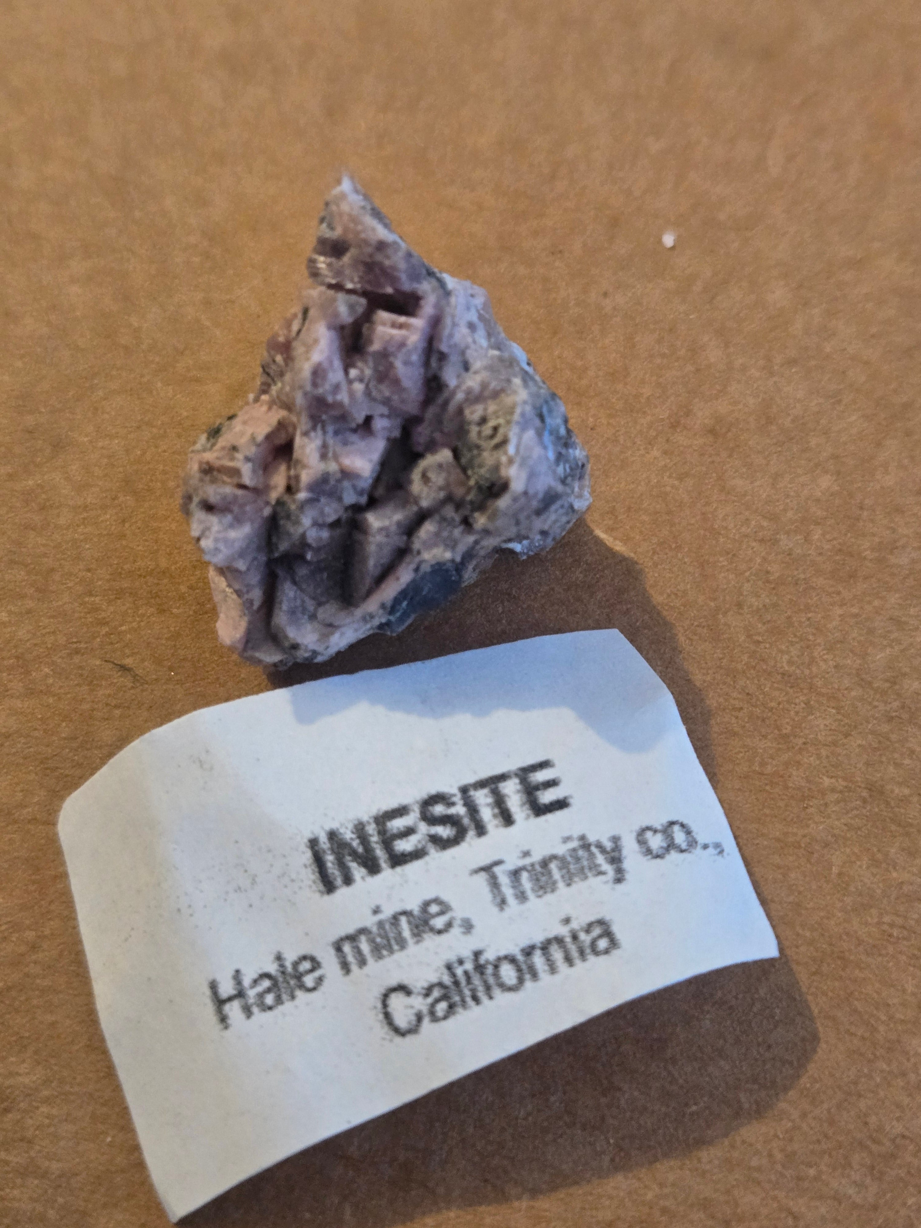 Inesite - Adam's Minerals LLC