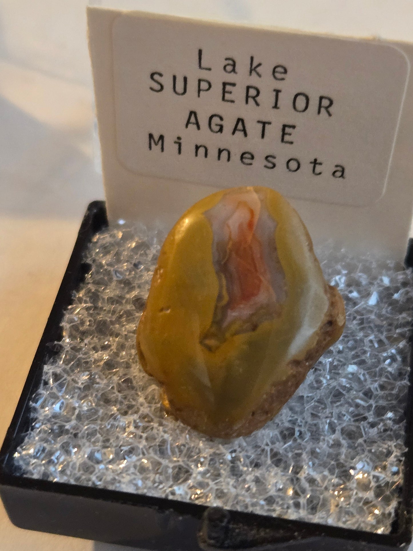 Lake Superior Agate - Adam's Minerals LLC