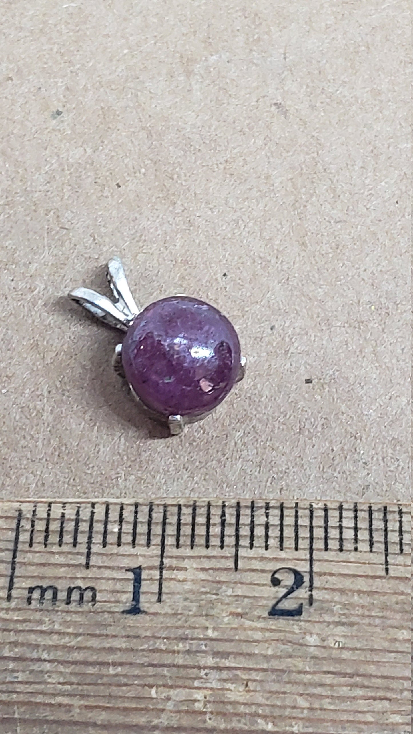 Madagascar Ruby Pendant - Adam's Minerals LLC