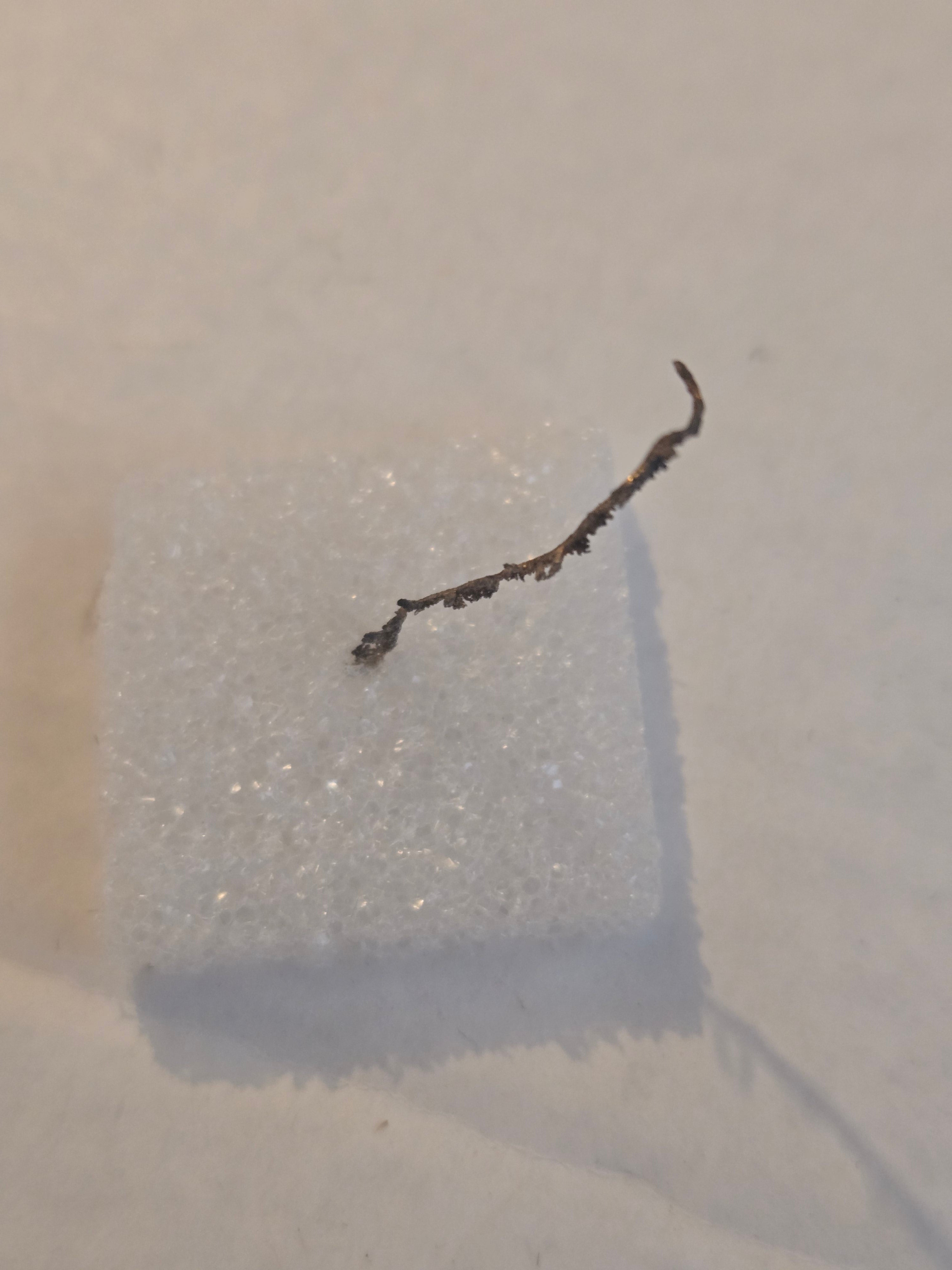 Native silver wire - Adam's Minerals LLC