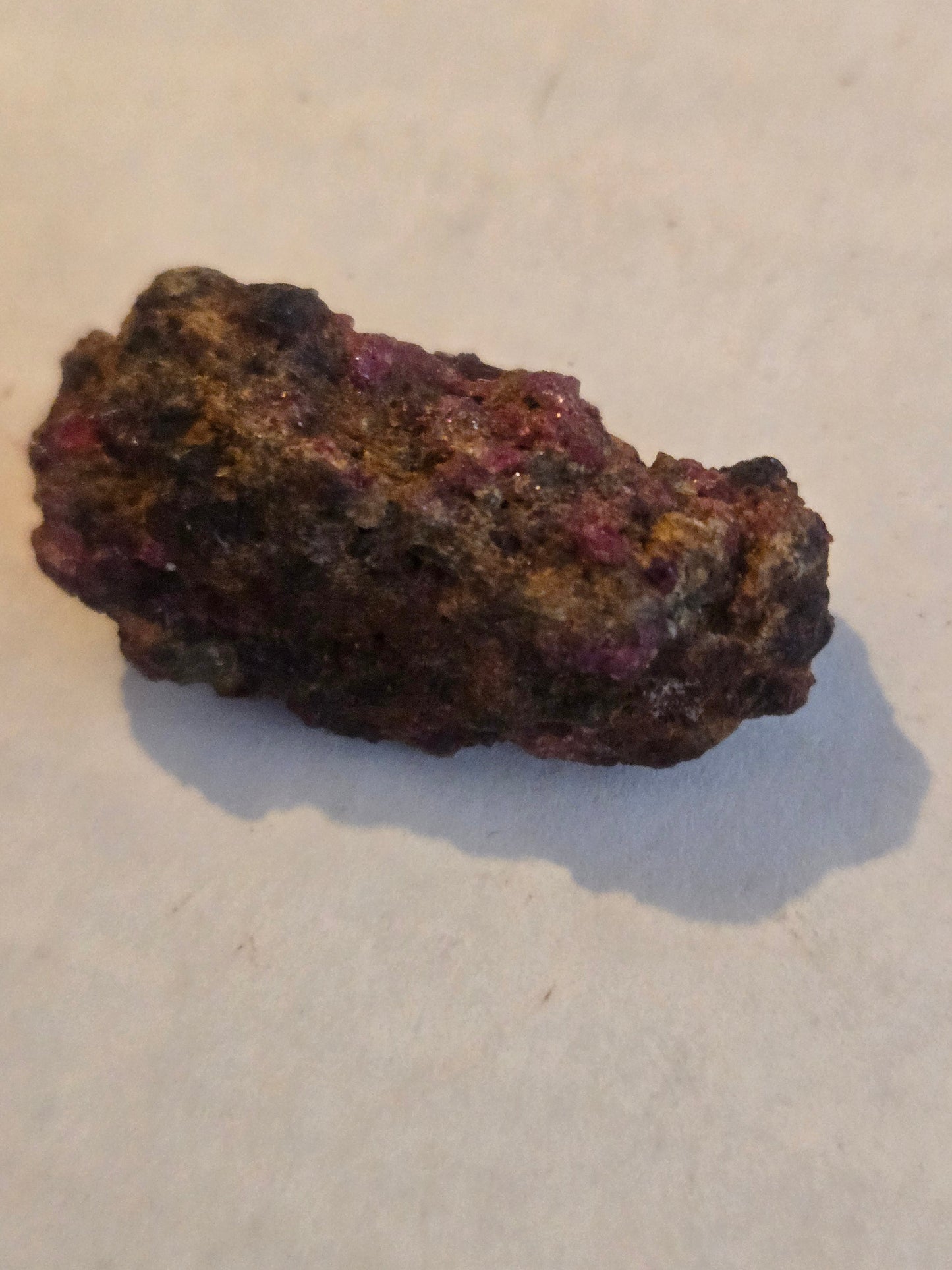 Painite w ruby - Adam's Minerals LLC