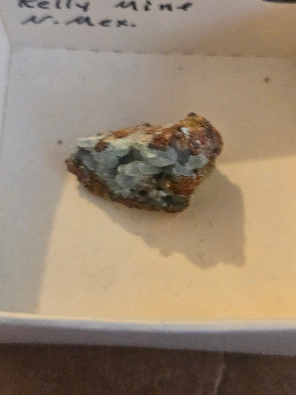 Smithsonite Kelly mine - Adam's Minerals LLC