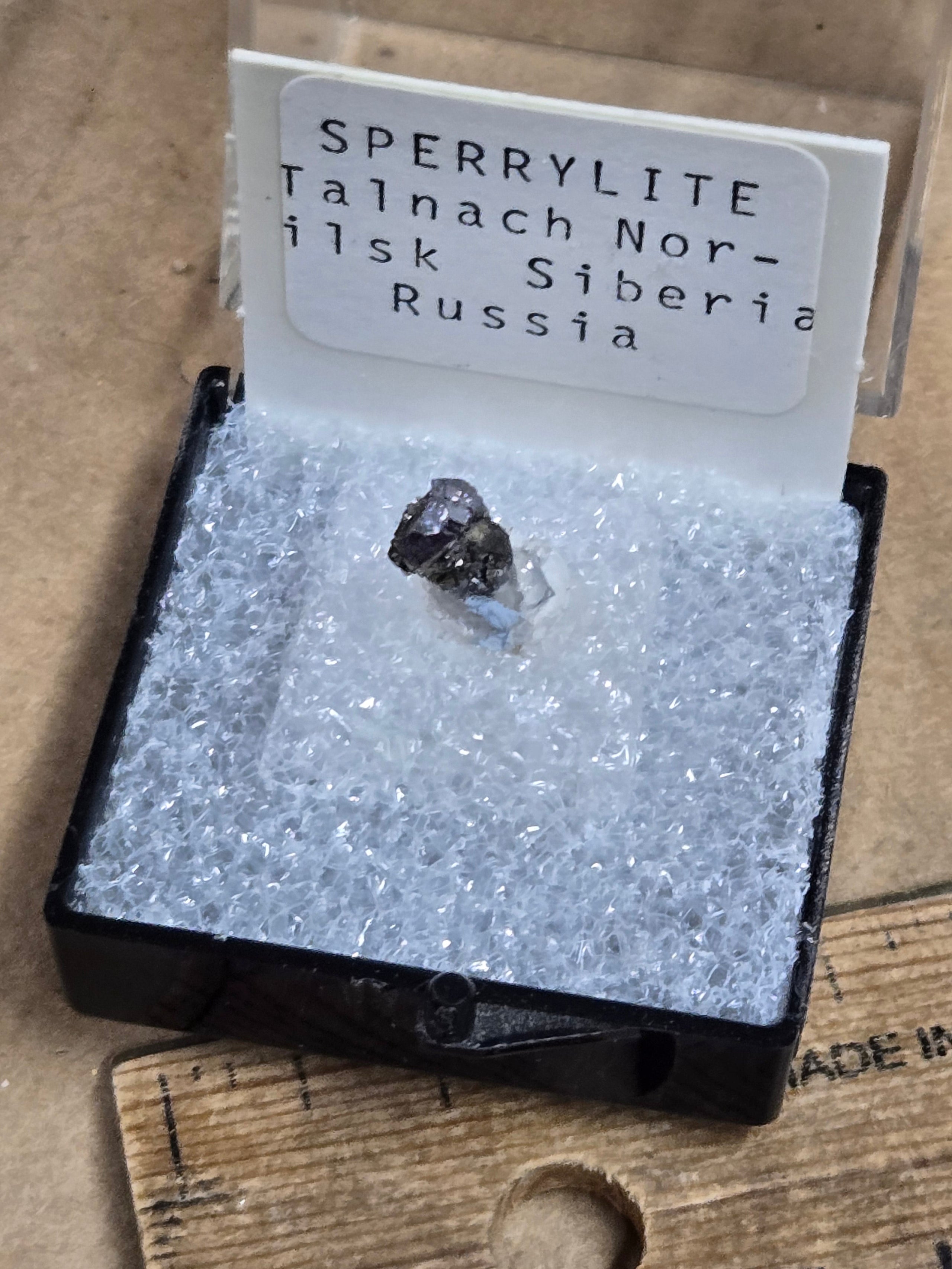 Sperrylite crystal - Adam's Minerals LLC