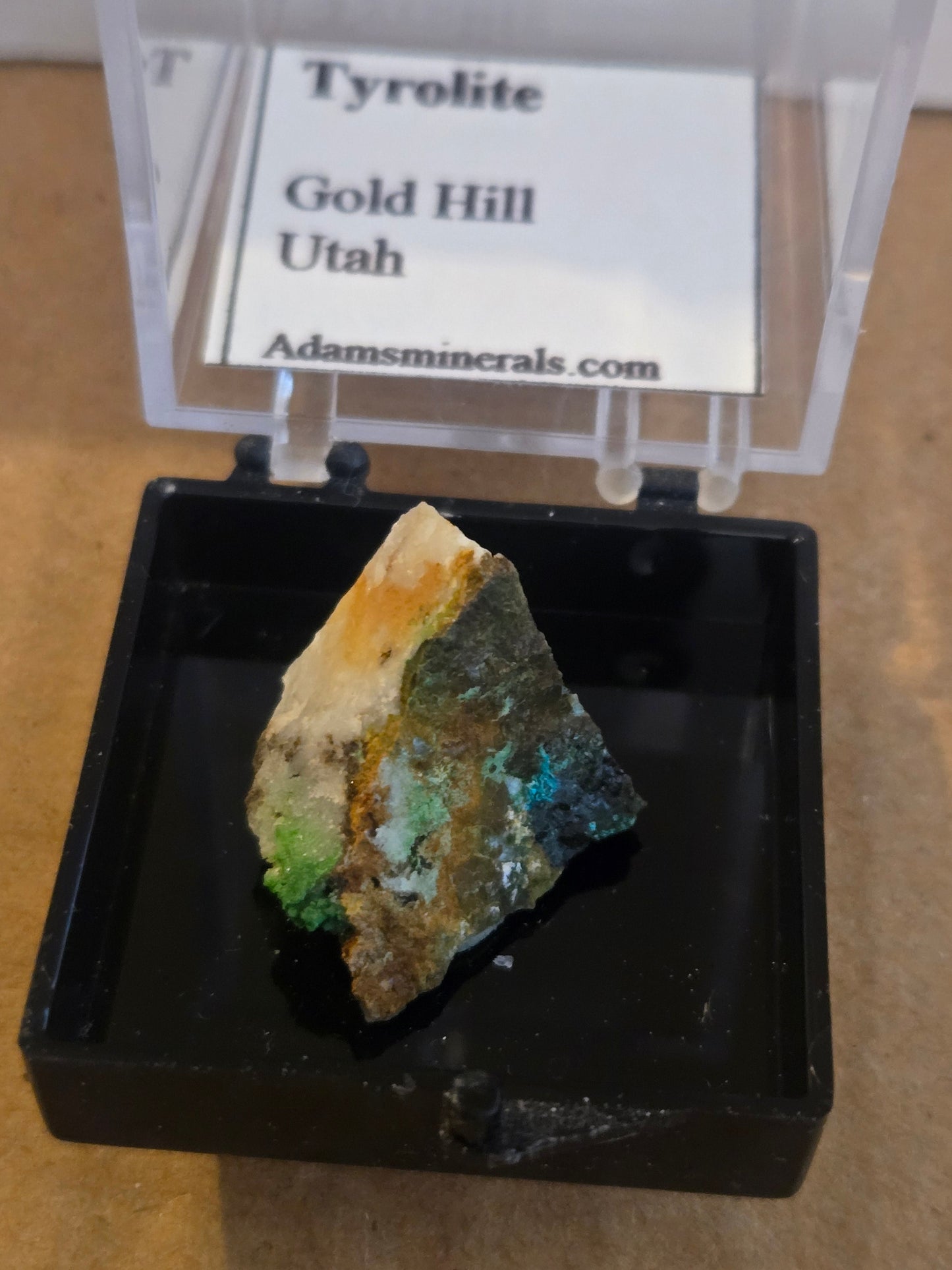 Tyrolite - Adam's Minerals LLC
