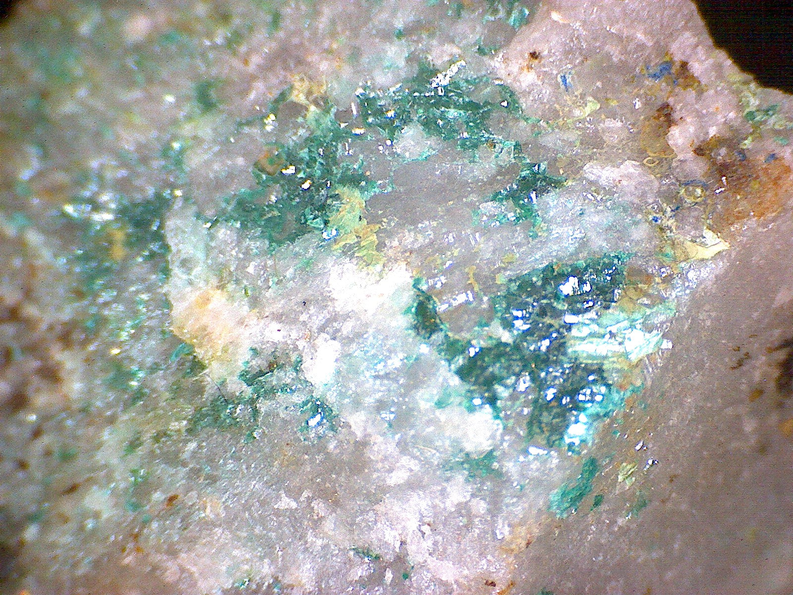 Tyrolite with Connellite - Adam's Minerals LLC
