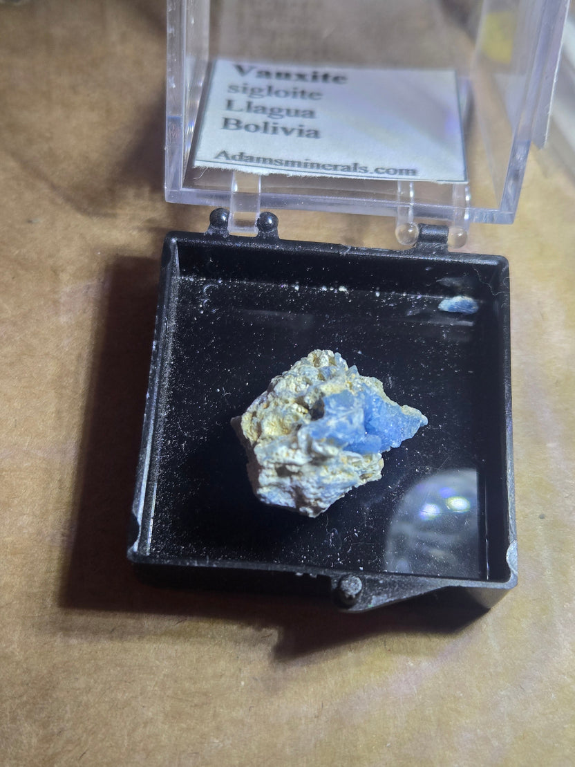 Vauxite with sigloite - Adam's Minerals LLC
